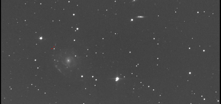 Supernova SN 2022pgf in NGC 5894 spiral galaxy: a image - 31 July 2022 ...