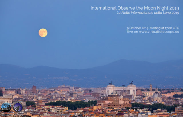 International Observe the Moon Night 2019: online observation - 5 Oct ...
