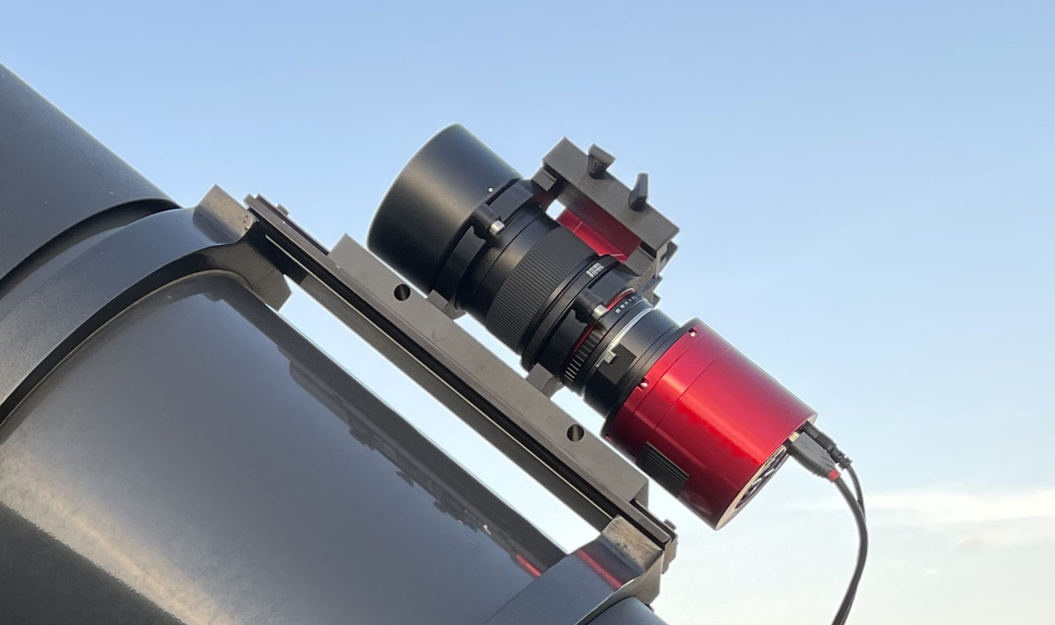 The Samyang 135mm-f/2 astrograph on Paramount ME - The Virtual ...