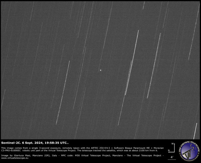 ESA’s Sentinel-2C satellite imaged - 6 Sept. 2024 - The Virtual ...