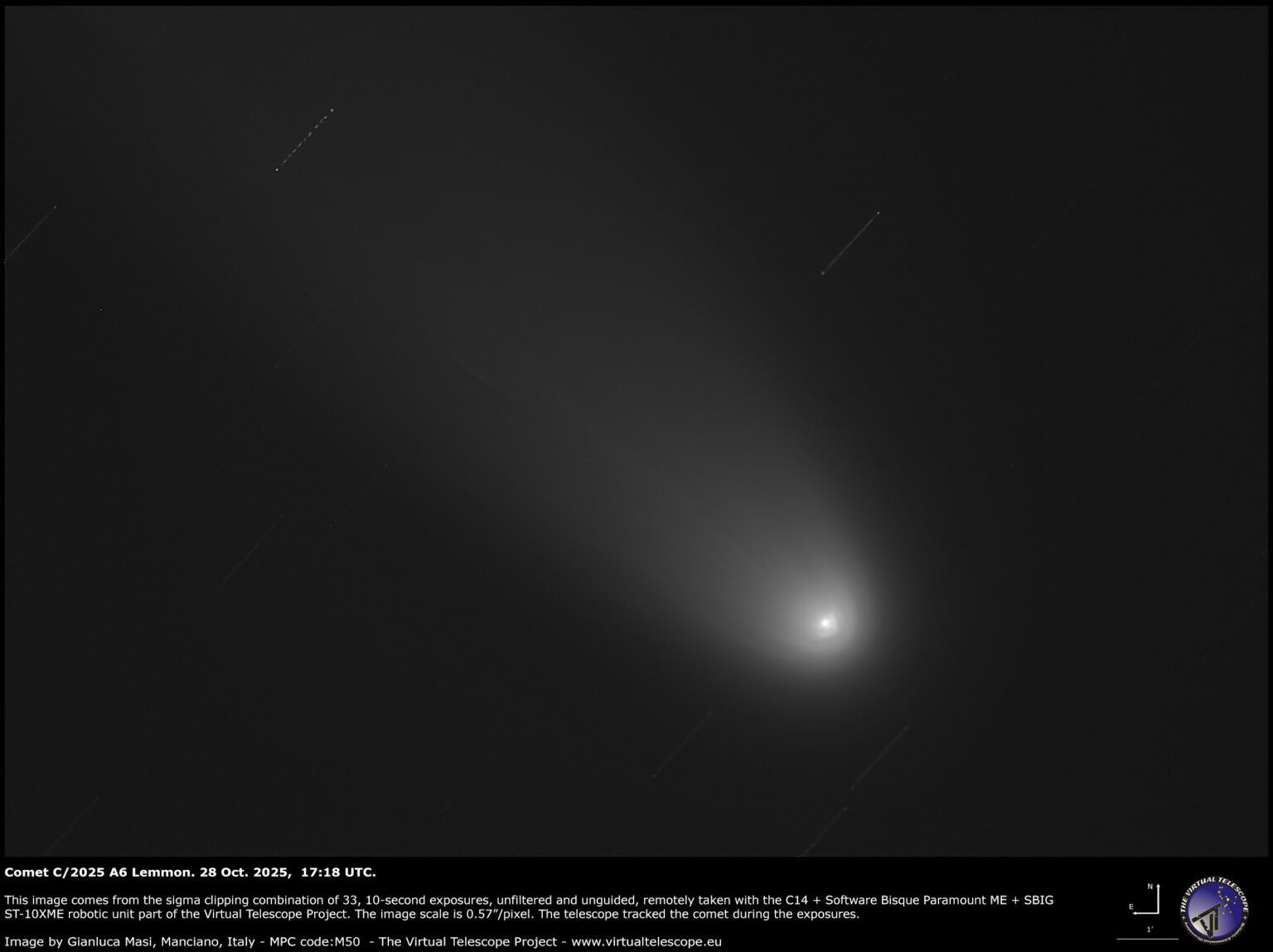 C/2025 N1 (ATLAS) Archives - The Virtual Telescope Project 2.0